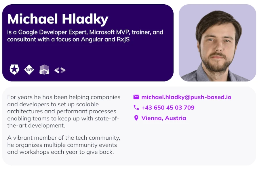 Michael Hladky - Founder of the leading Angular Development Company