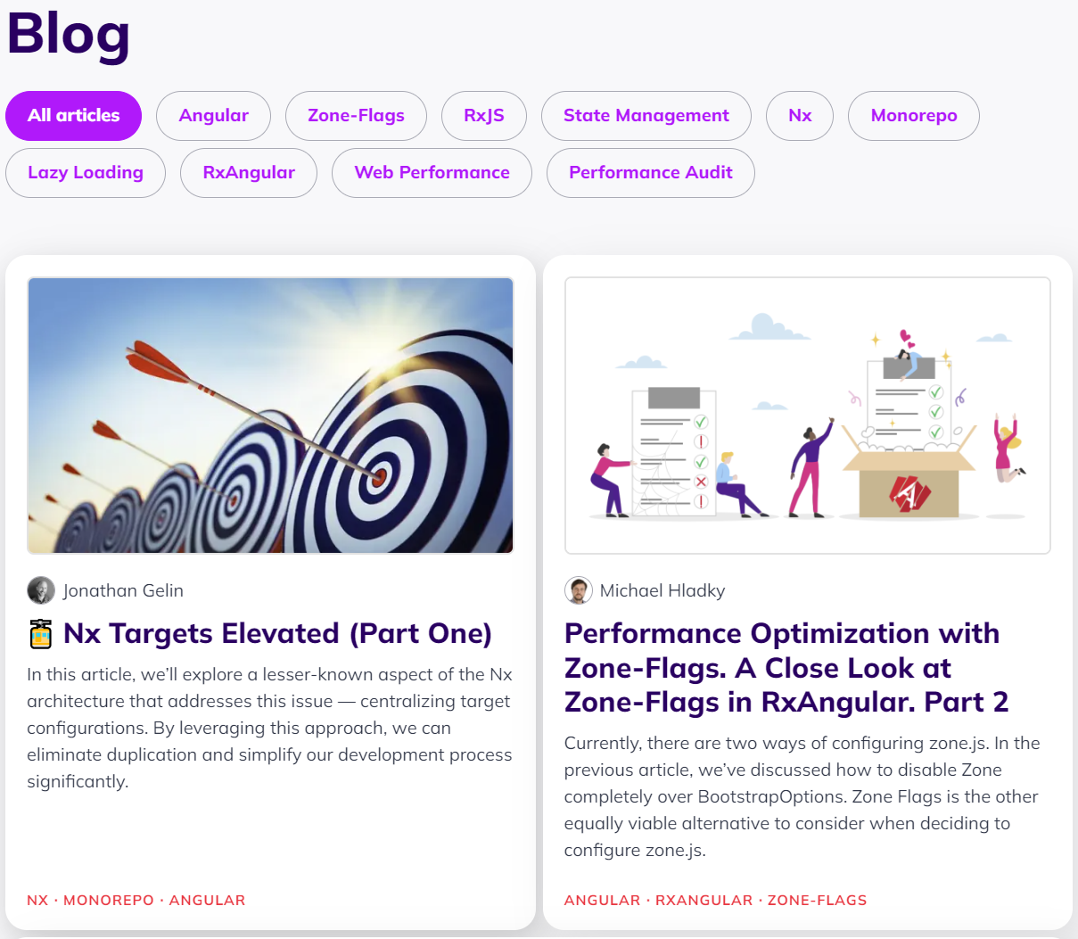 Blog - Angular, Nx & Web Performance Guides | PushBased